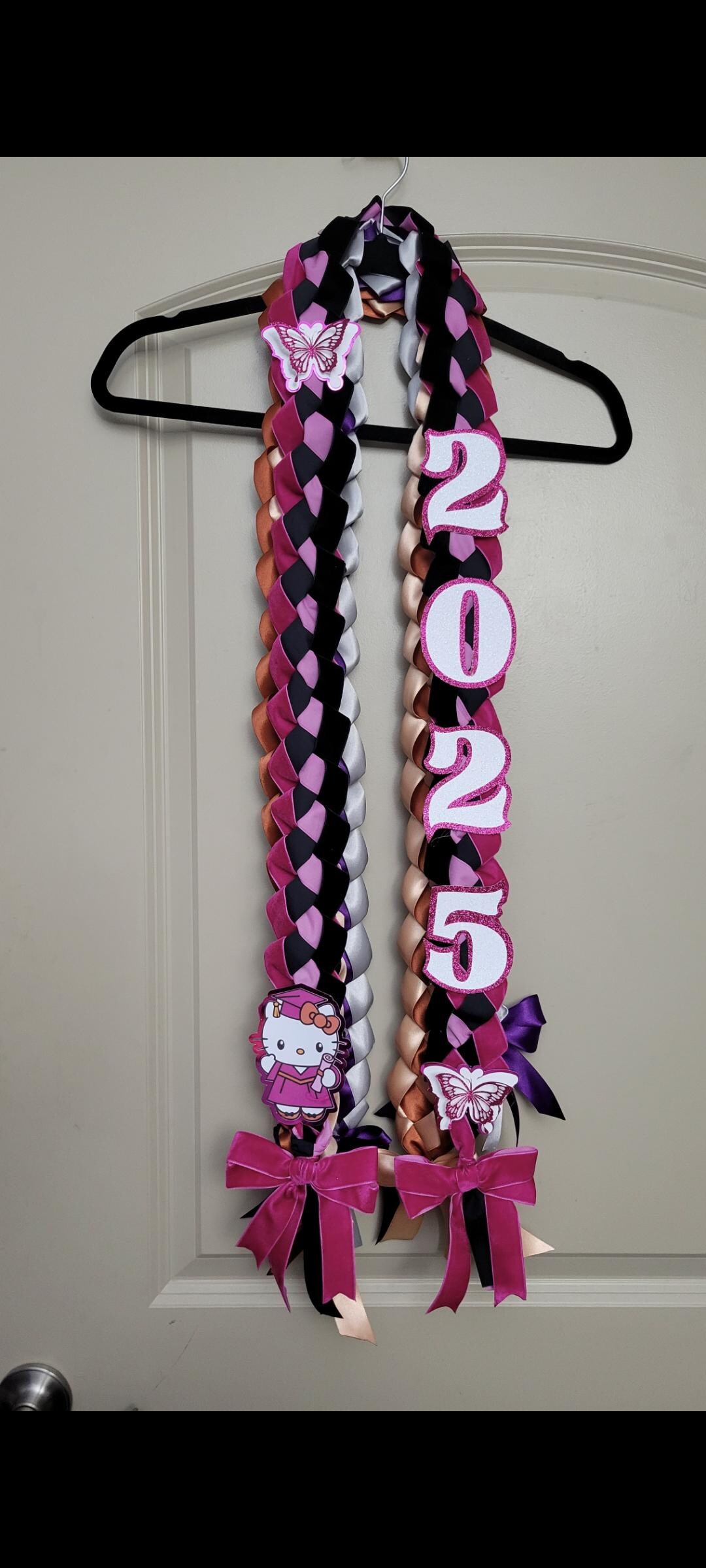 Hello Kitty Graduation Lei, Hello Kitty, Senior, Senior Night ...