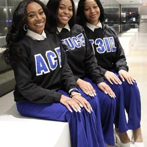 Sorority Line Number (club) Sweatshirts: Glitter, Organizations ...