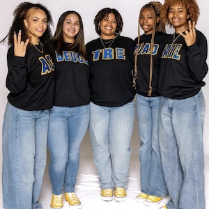 Sorority Line Number (club) Sweatshirts: Glitter, Organizations ...