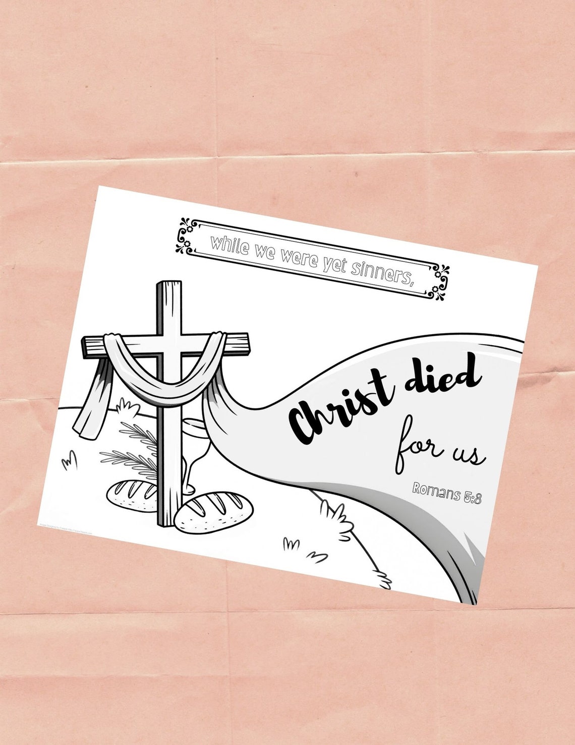 Easter Coloring Pages | 2 KJV Bible Verse Coloring Pages for ...