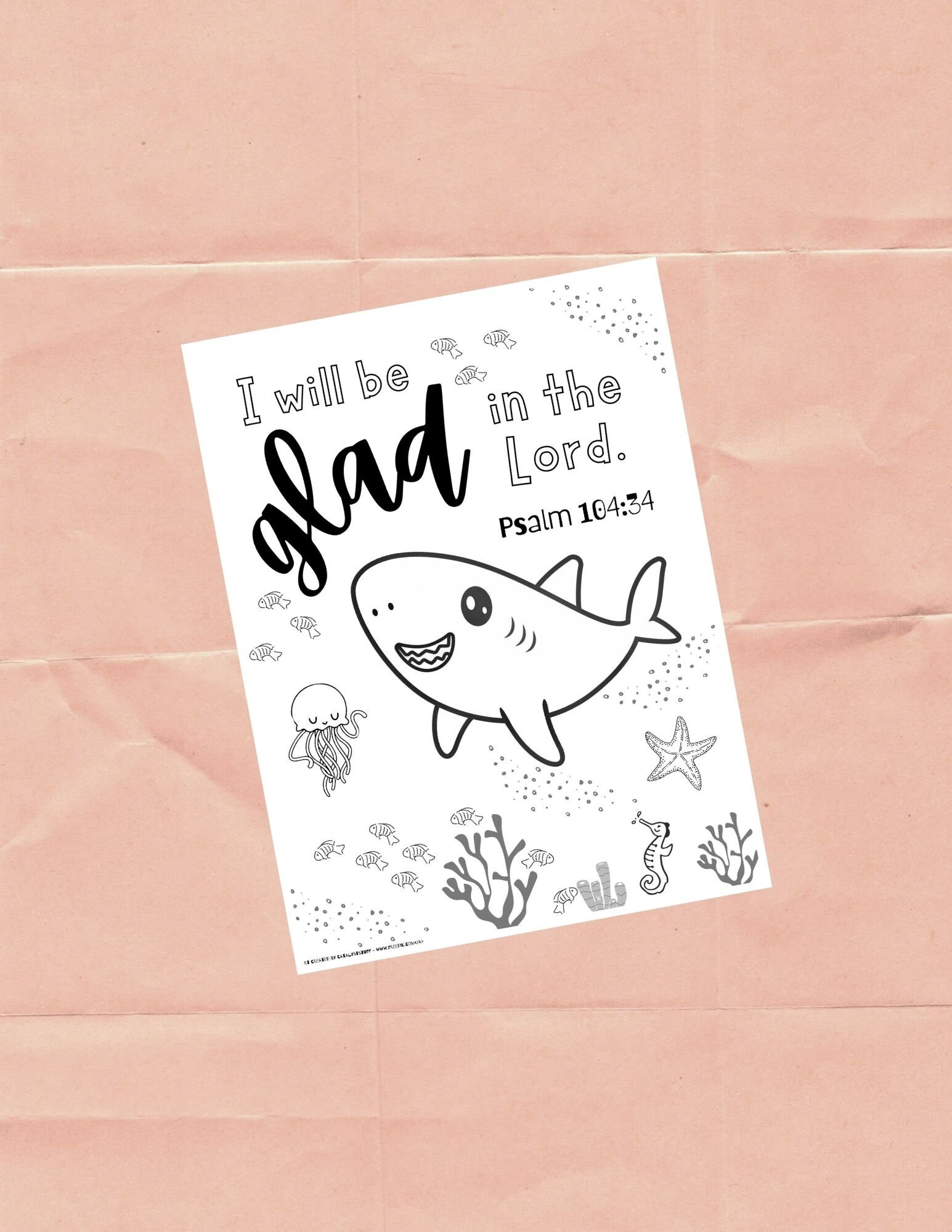 Psalm 104 34 KJV Unicorn Shark Coloring Pages Etsy psalm-104-34-kjv-unicorn-shark-coloring-pages-etsy