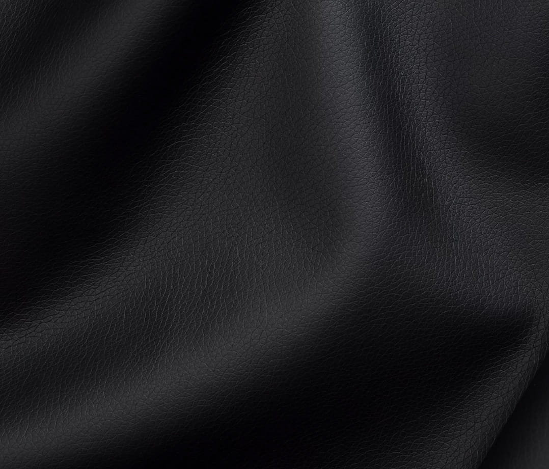 Black 100% Genuine Leather Square Upholstered Wall Panel | Etsy UK