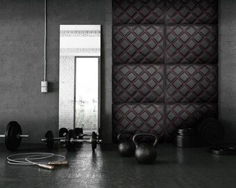 Hand Made Genuine Italian Leather Wall Panel Headboard Padding | Etsy