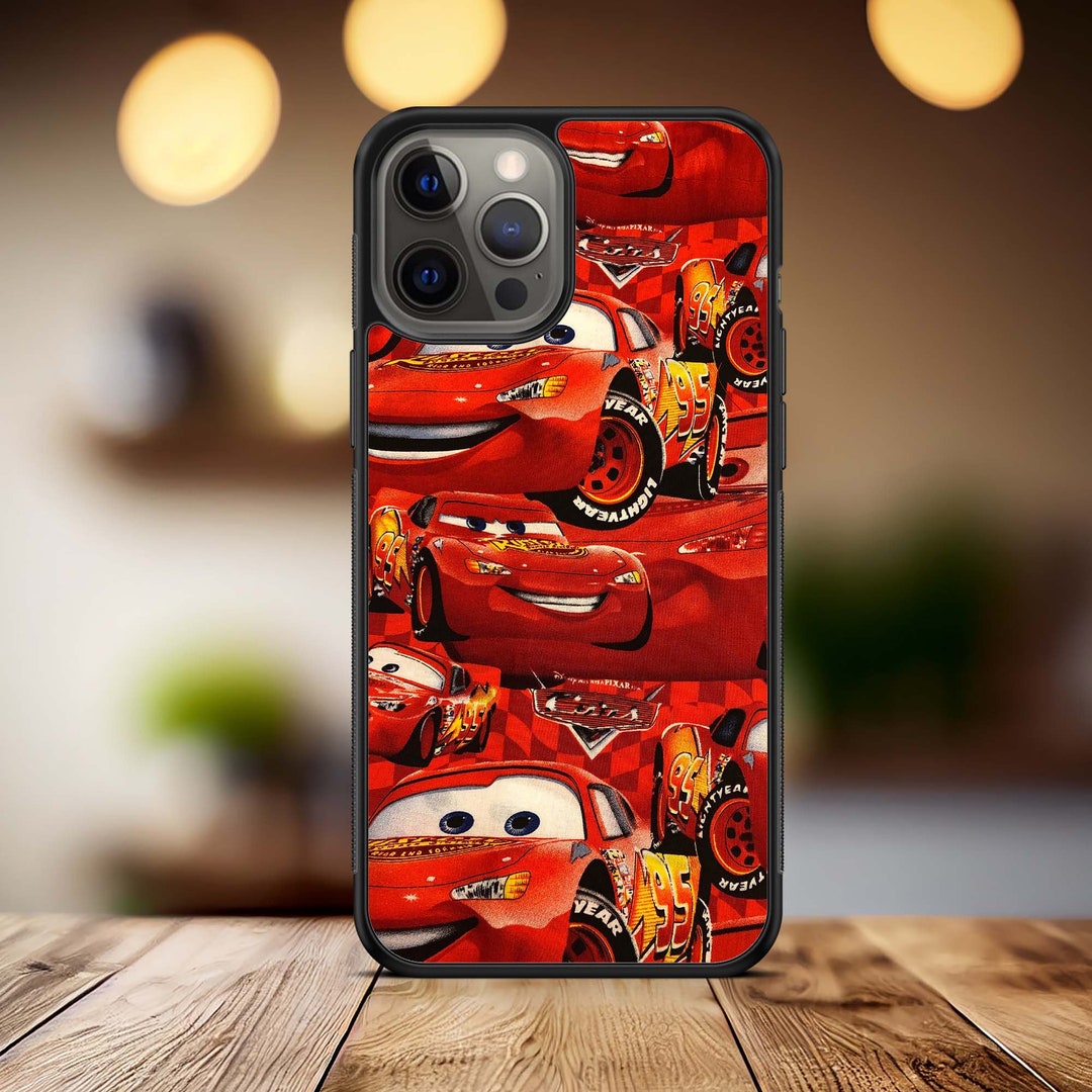 Limited Edition Lightning Mcqueen Stylish Rubber Phone Case for iPhone ...