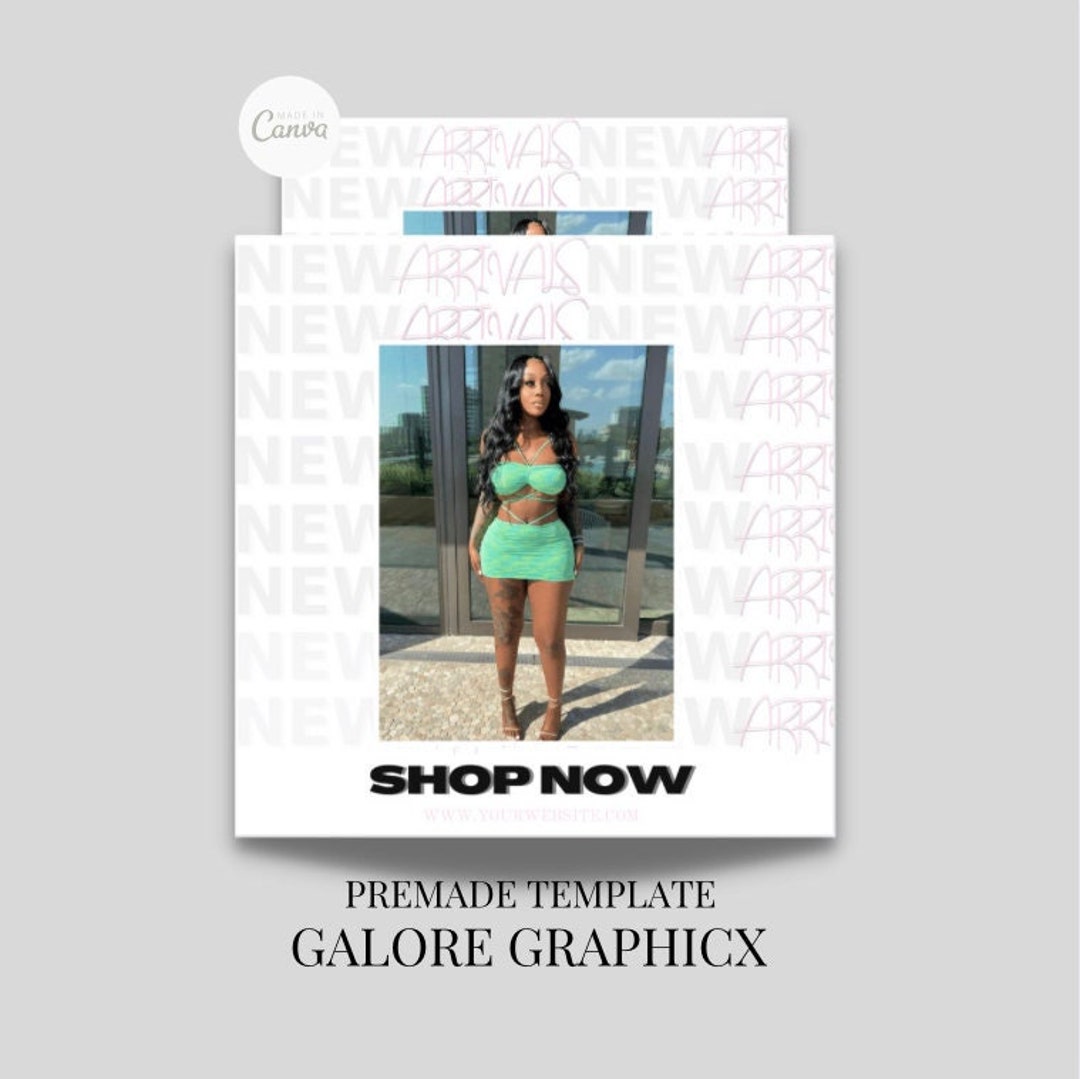 New Arrivals Template, Restocked Template, Boutique Template, DIY ...