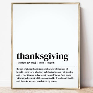 Thanksgiving Collection 4 | Printable Thanksgiving Wall Art | SET OF 16 ...