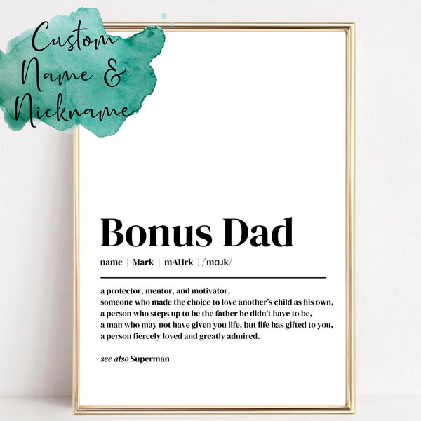 Bonus Dad Svg - Etsy