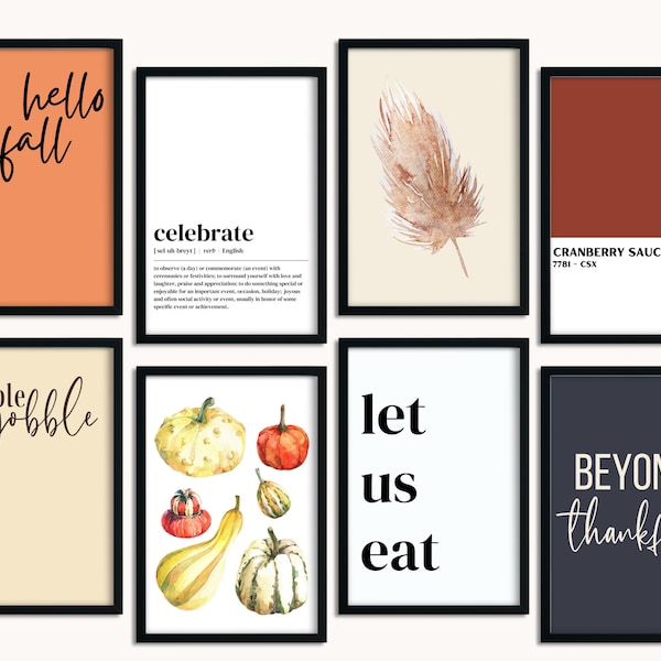 Thanksgiving Decor - Etsy