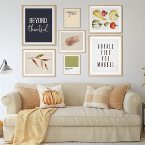 Thanksgiving MEGA BUNDLE | Printable Thanksgiving Wall Art | SET of 60 ...
