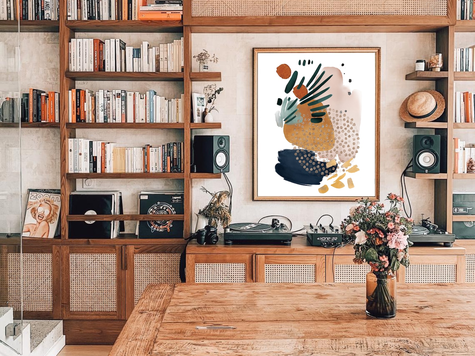 Printable Maximalist Abstract Wall Art Modern Abstract Art - Etsy