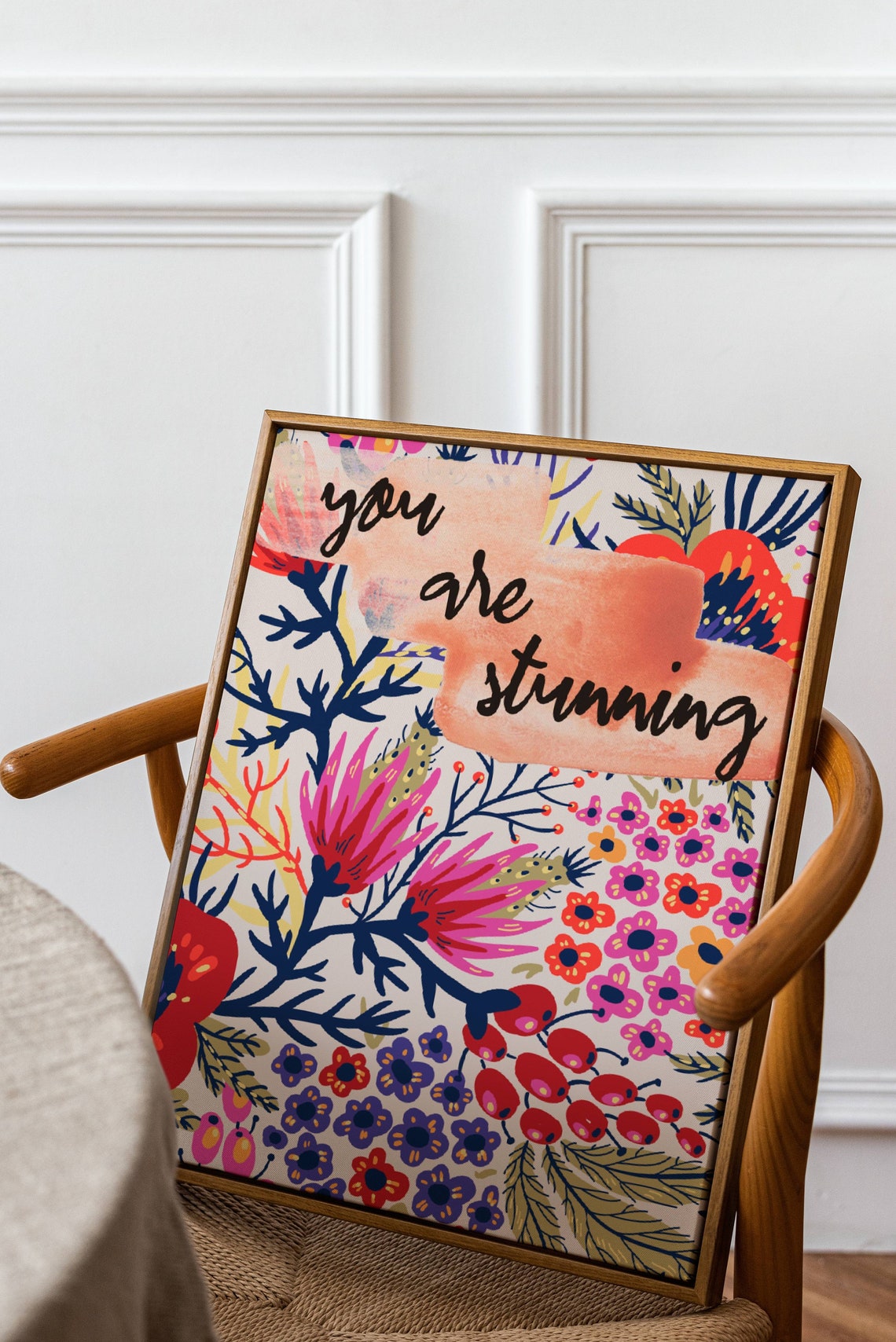 Printable You Are Stunning Printable Wall Art Body Positivity | Etsy