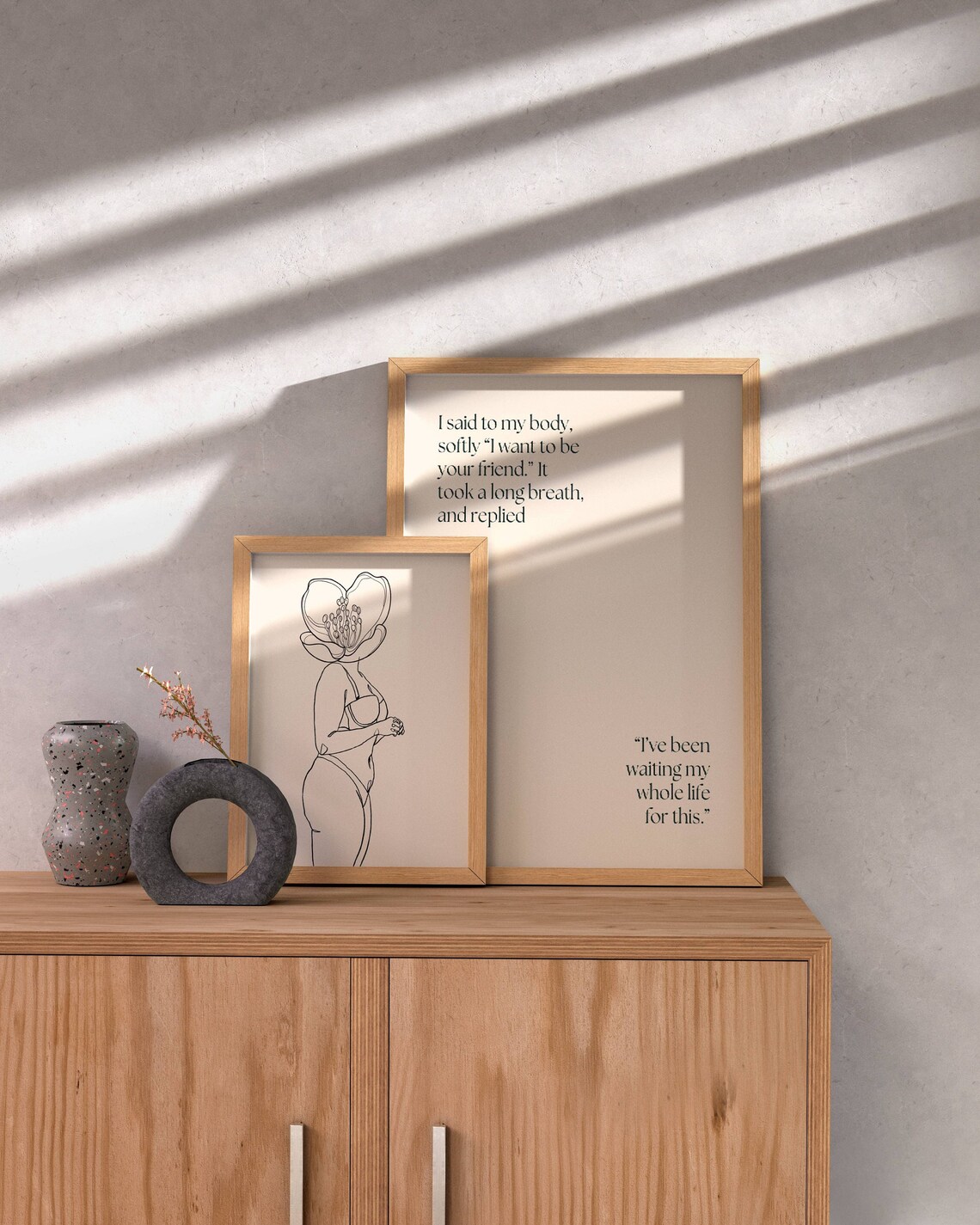 Printable Love Your Body Wall Art Body Positivity Poster - Etsy