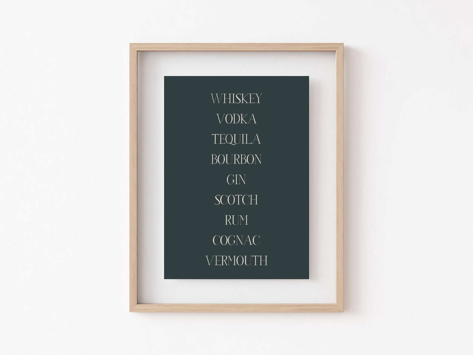 Printable Bar Wall Art | Bar Art Gallery Wall Prints | Bar Cart Art ...