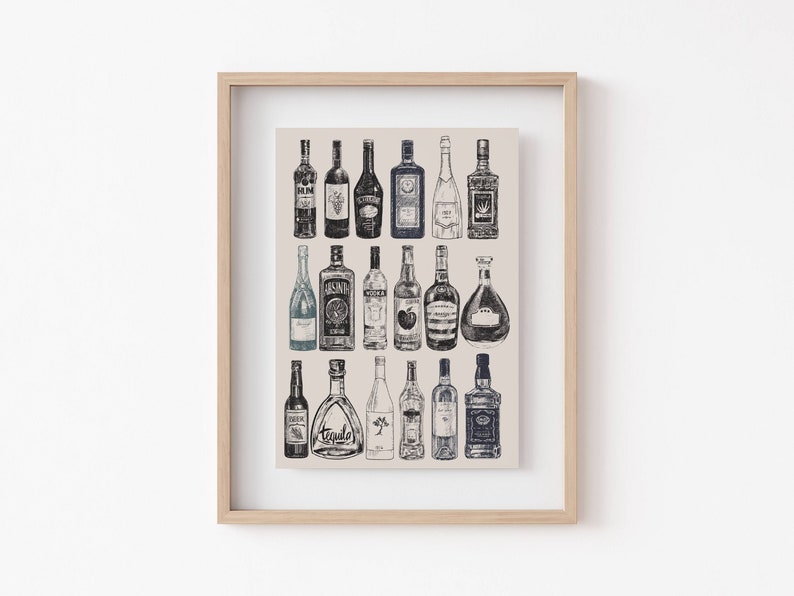 Printable Bar Wall Art Bar Art Gallery Wall Prints Bar - Etsy Canada