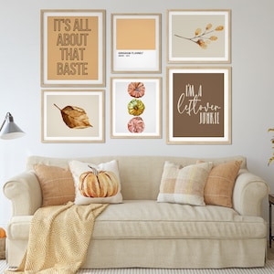Thanksgiving Collection 4 | Printable Thanksgiving Wall Art | SET OF 16 ...