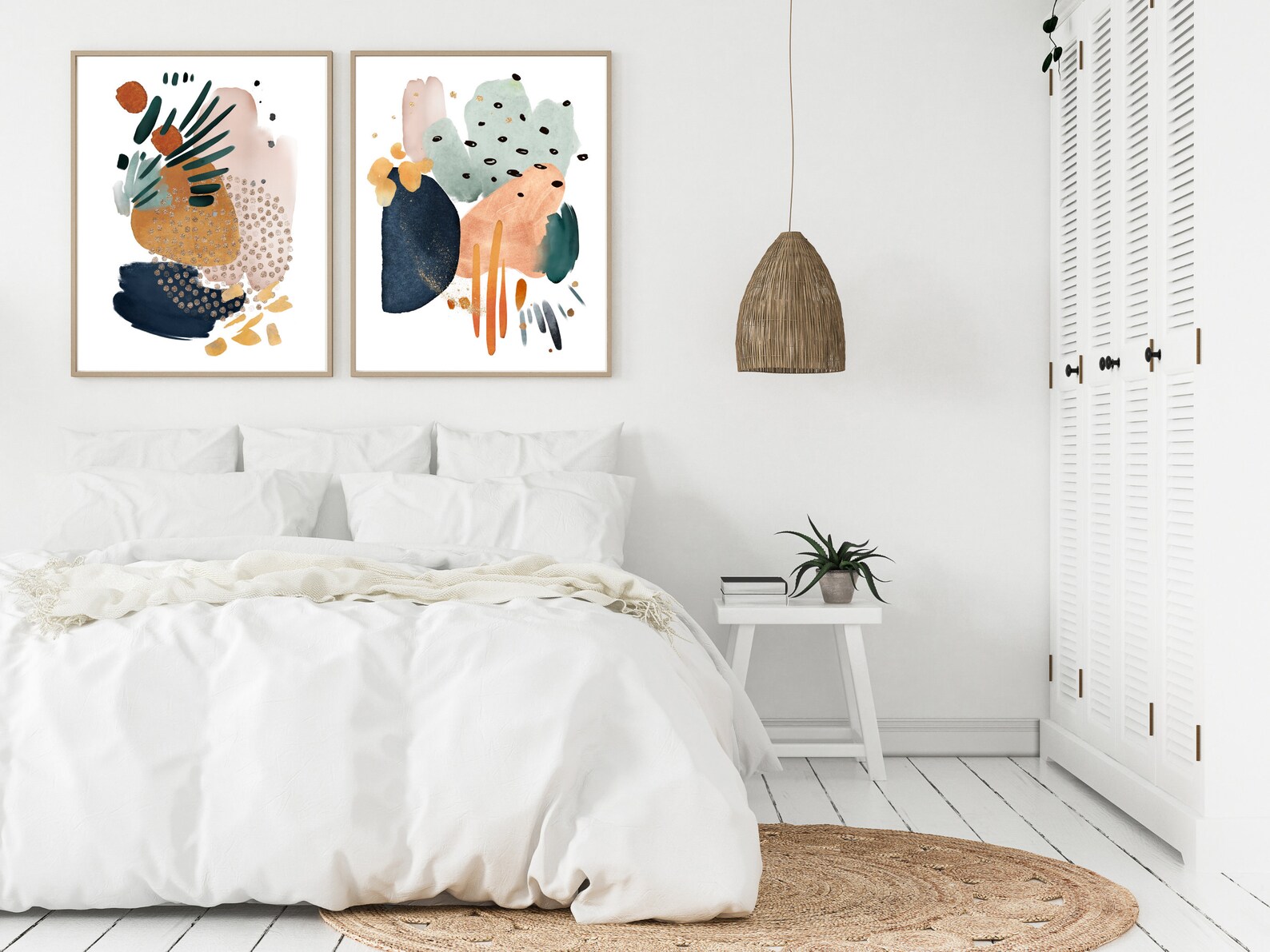 Printable Maximalist Abstract Wall Art Modern Abstract Art | Etsy