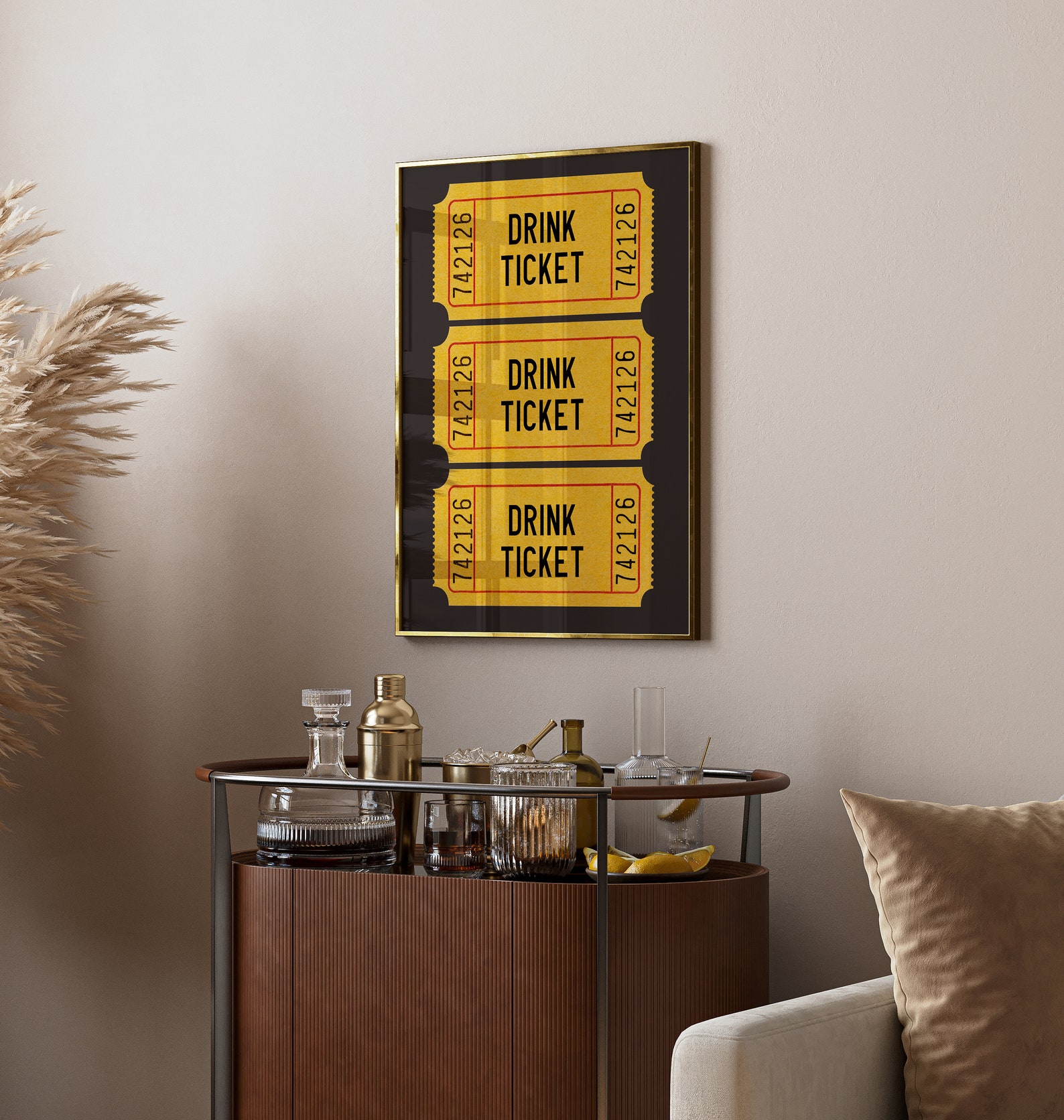 Printable Bar Wall Art | Bar Art Gallery Wall Prints | Bar Cart Drink ...