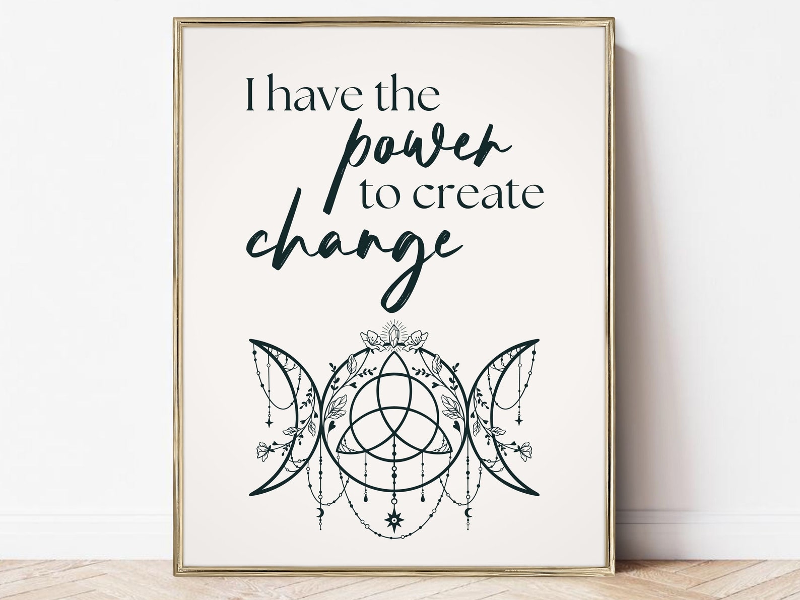 Printable Manifesting Wall Art SET OF 8 Bundle, Neutral Manifestation ...