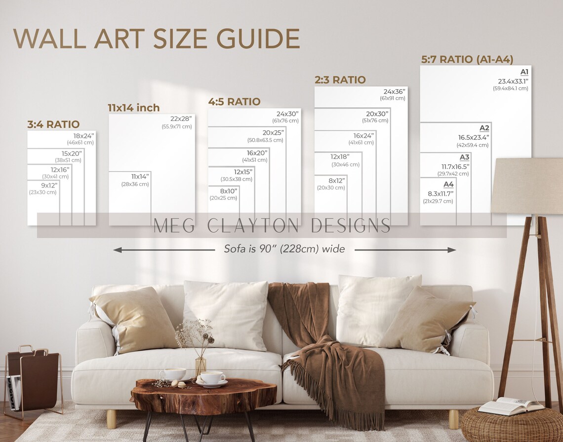 Printable Manifesting Wall Art SET OF 8 Bundle, Neutral Manifestation ...