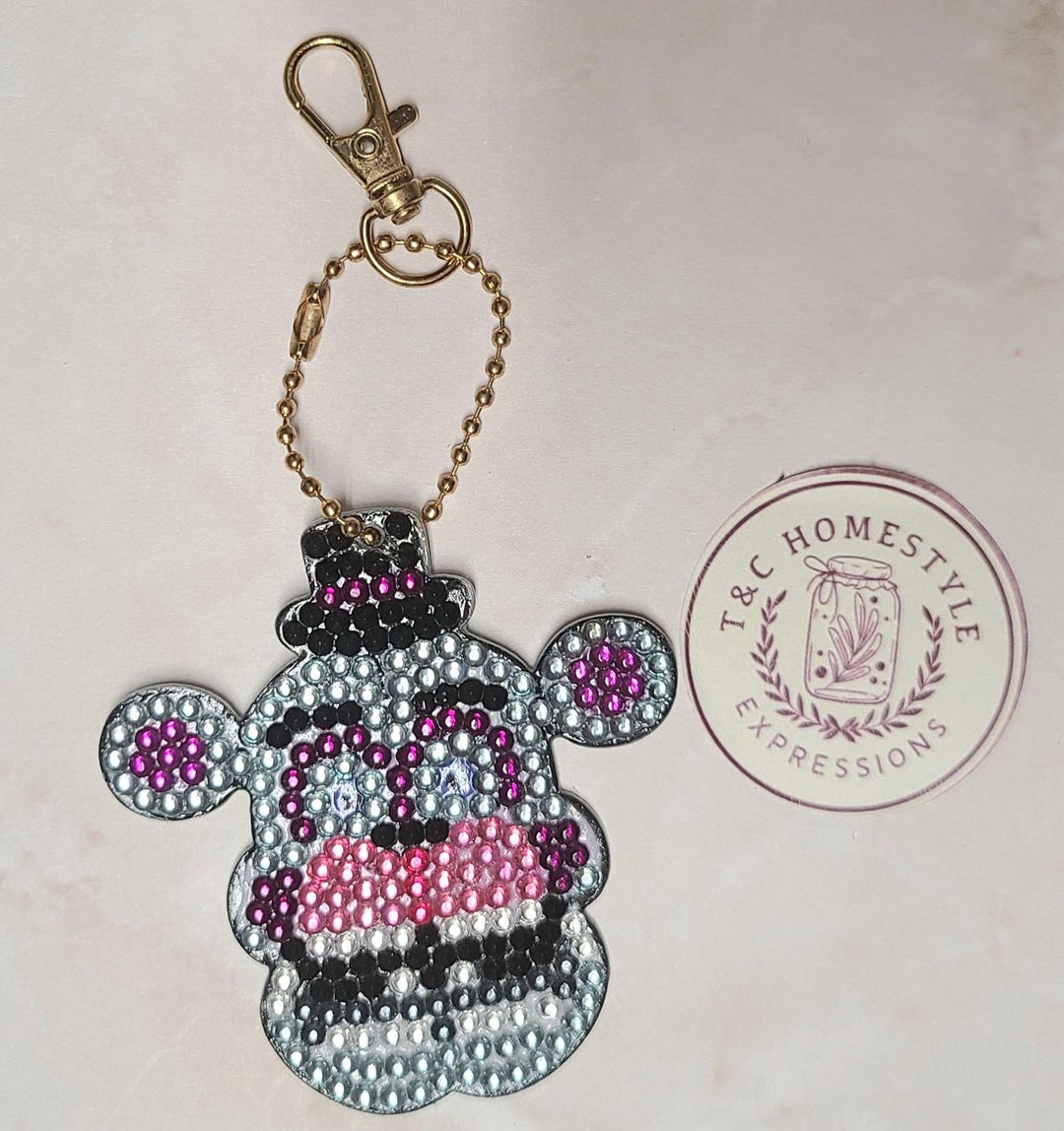 FNAF freddy Fazbear Embellished Keychain - Etsy