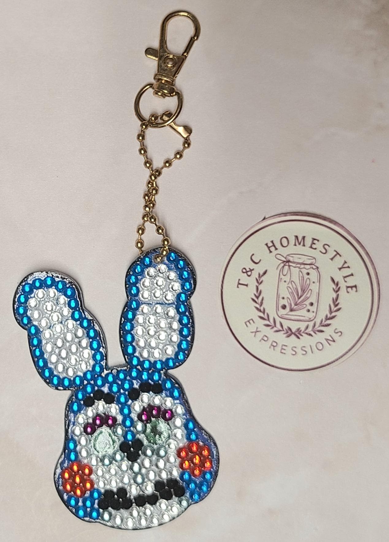FNAF bonnie Embellished Keychain - Etsy