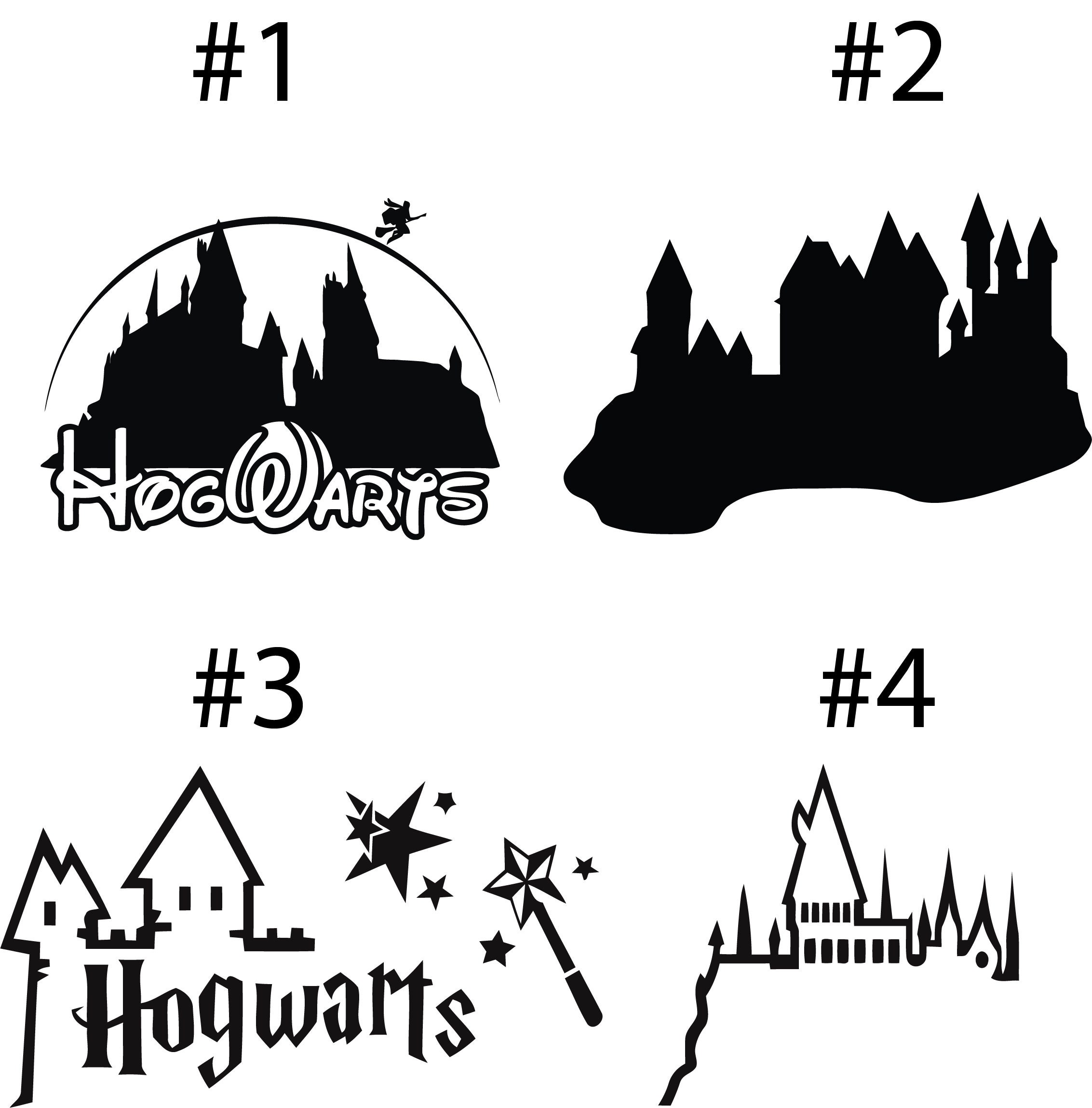 Harry potter stickers Harry potter hogwarts house decal Harry | Etsy