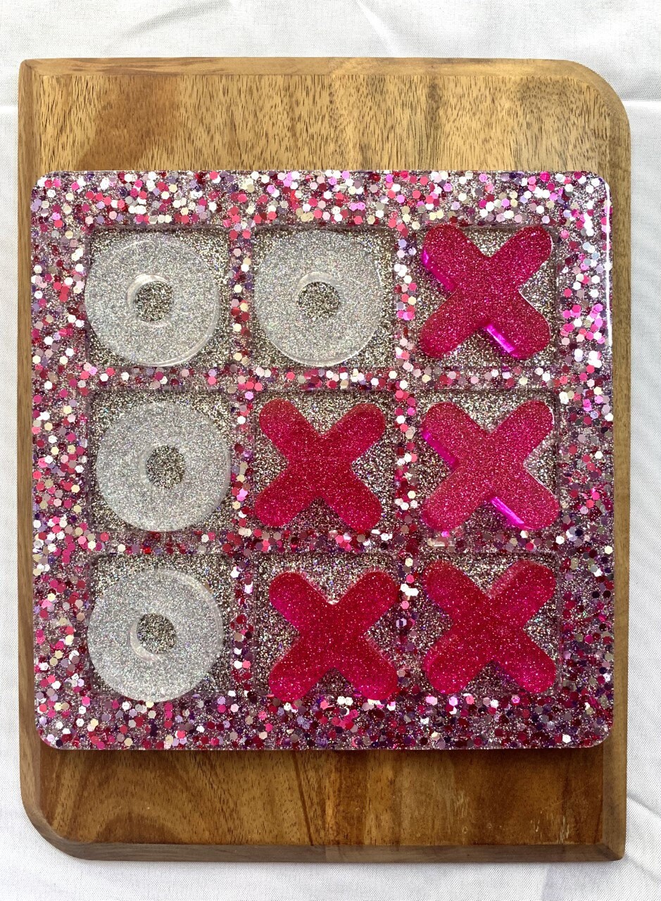Sparkly Tic Tac Toe - Etsy
