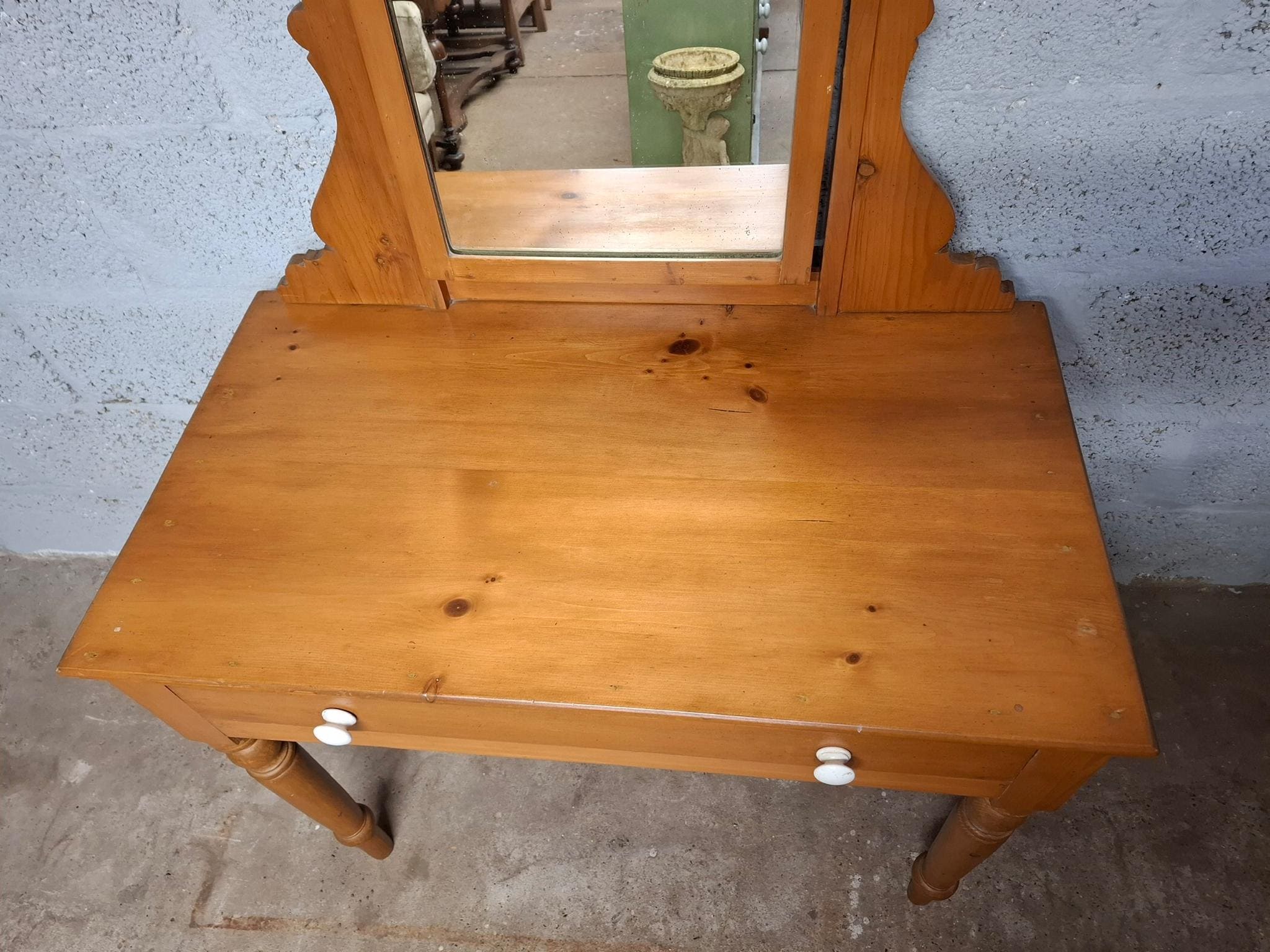 Victorian Pine Dressing Table - Etsy