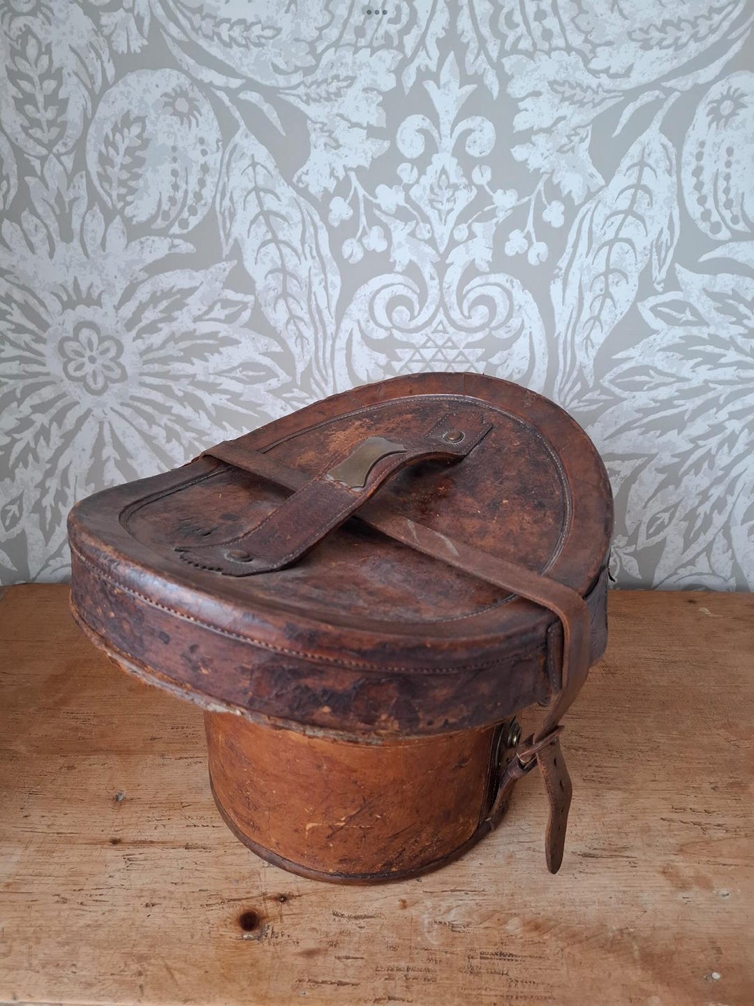 Georgian Leather Top Hat Case - Etsy
