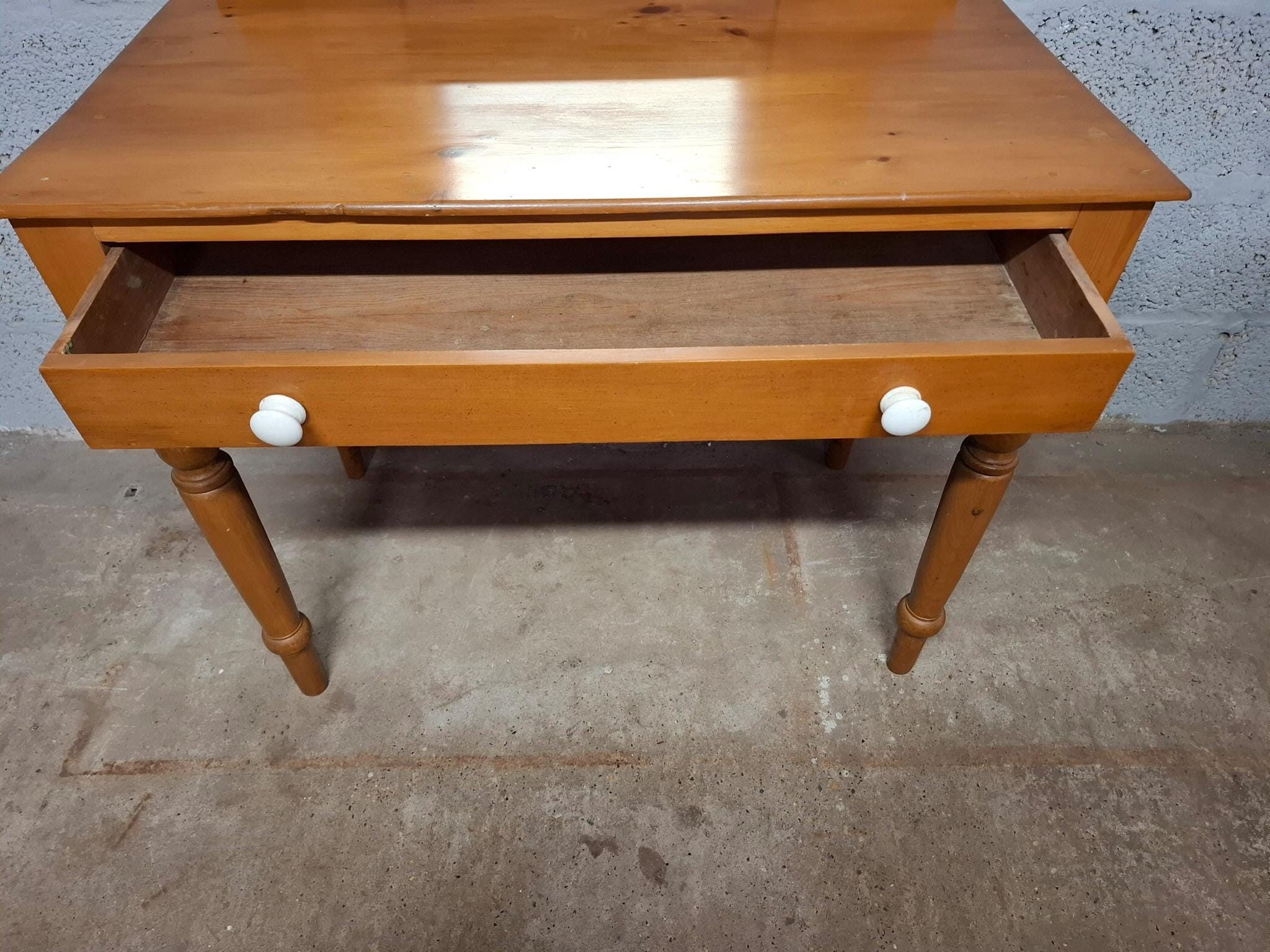 Victorian Pine Dressing Table - Etsy