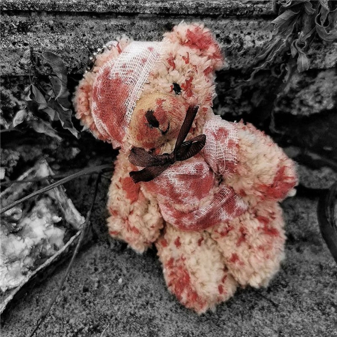 Bloody Teddy Bear | Etsy