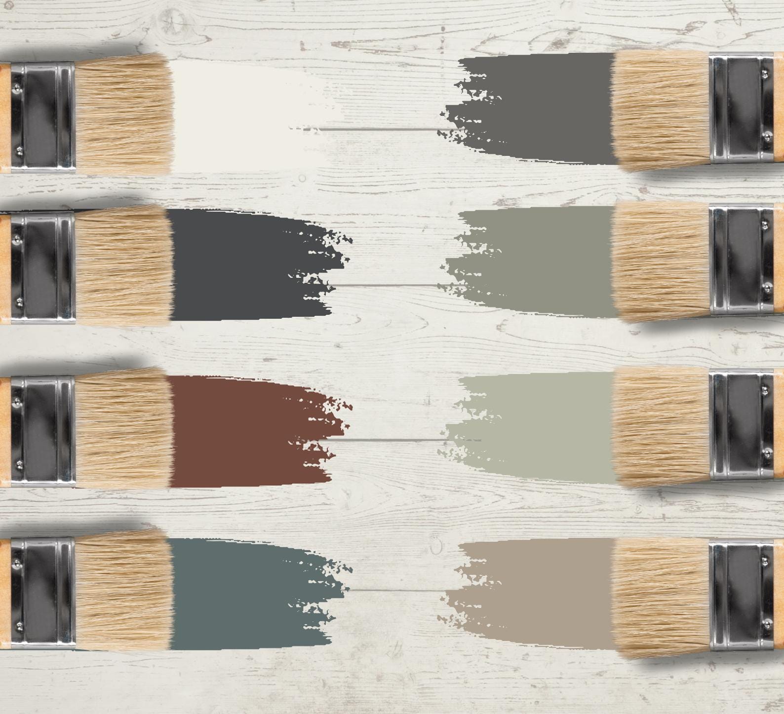 Benjamin Moore RUSTIC FARMHOUSE Color Palettes, WHOLE House Rustic ...