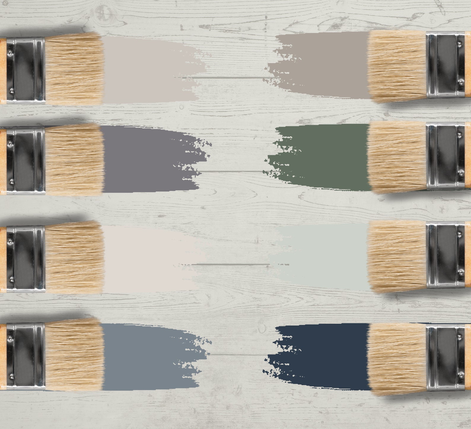 Sherwin Williams ALPACA Paint Palette, Modern Neutral Color Palette ...