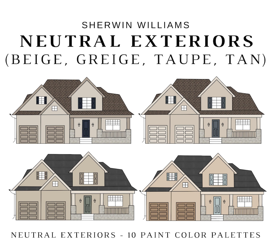Color Exterior Pintura Sherwin Williams Navajo Beige Sherwin Williams