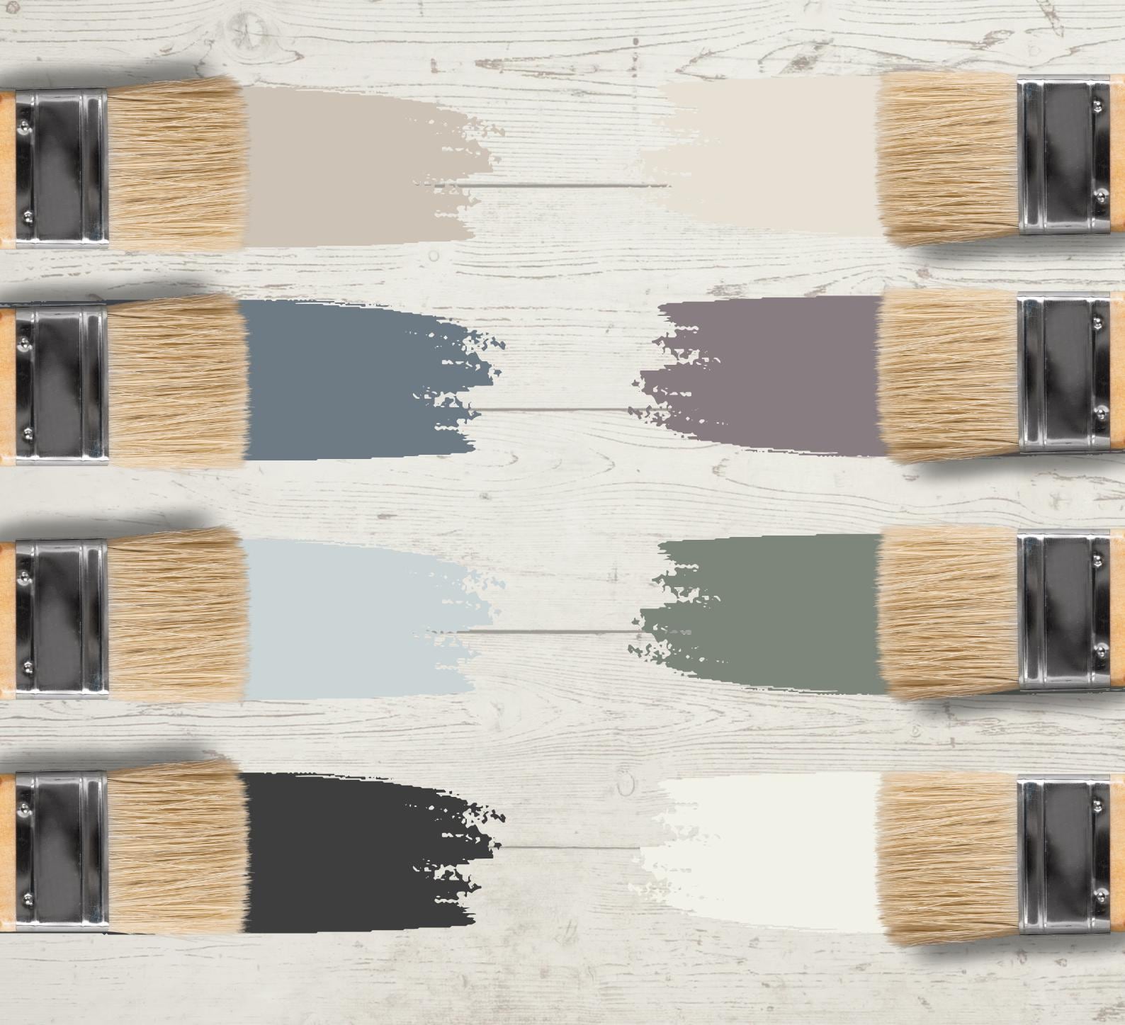 Behr WHEAT BREAD Paint Color Palette, Neutral Wall Color, Coordinating ...