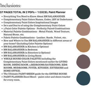 Benjamin Moore SALAMANDER Color Palette, Teal Wall Accent, Salamander ...