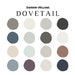 Sherwin Williams DOVETAIL Color Palette SW Dovetail Exterior - Etsy
