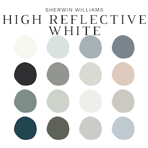Sherwin Williams HIGH REFLECTIVE WHITE Paint, Coordinating Paint for ...