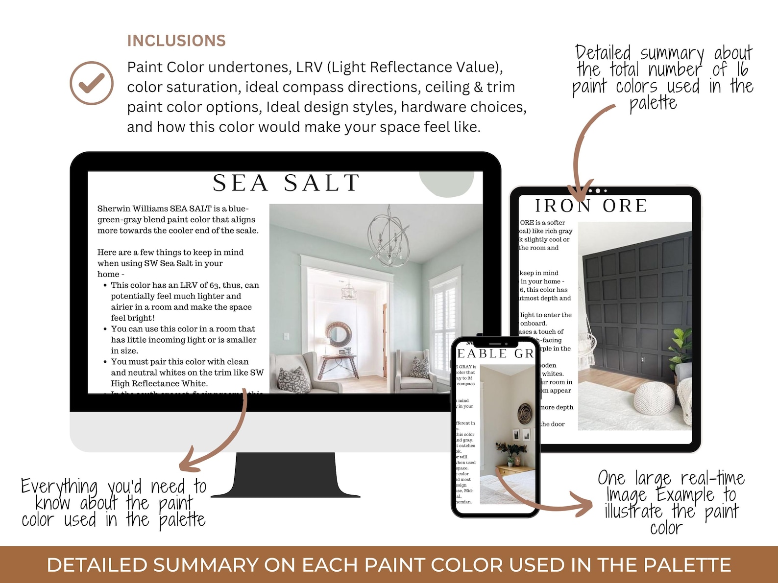 BALANCED BEIGE Sherwin Williams Paint Palette, Warm Neutral, Balanced ...