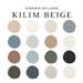 Sherwin Williams KILIM BEIGE Color Palette, Modern Neutral House Paints ...