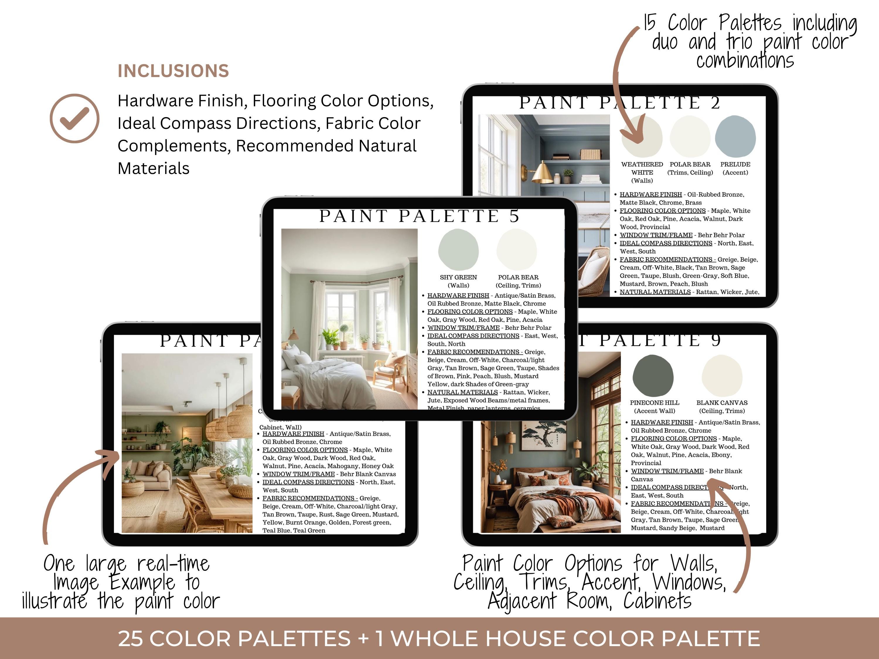 Behr BOHEMIAN Paint Color Palettes, BOHO Chic Colors, Boho Farmhouse ...