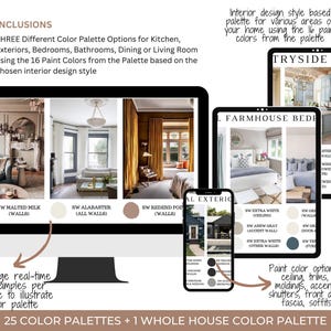 RUSTIC FARMHOUSE Color Palette, Sherwin Williams Rustic Paint Color ...