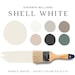SHELL WHITE Sherwin Williams Color Palette, SW Shell White Paint ...