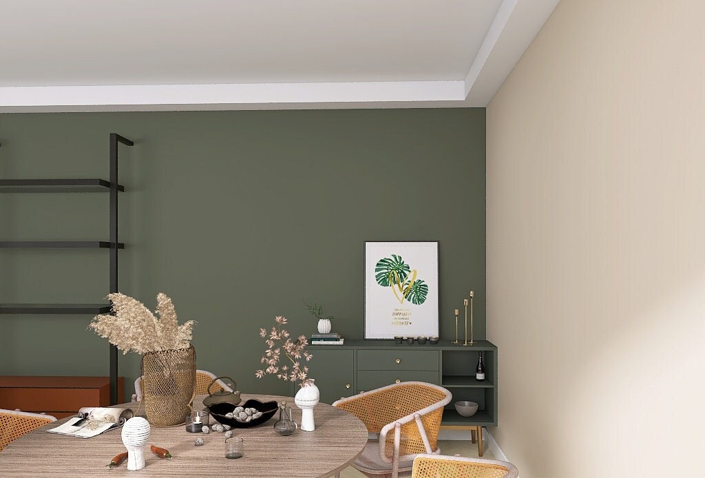 Sherwin Williams ROSEMARY Paint Palette, Green Color Scheme, Whole ...