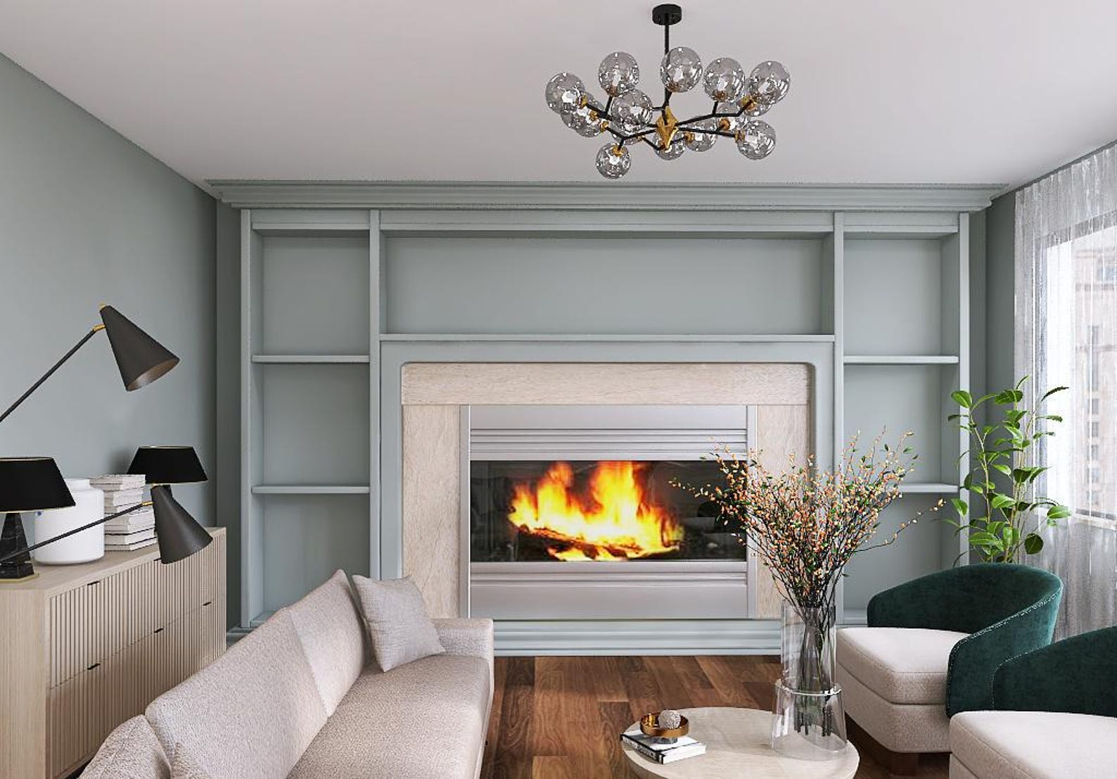Benjamin Moore BOOTHBAY GRAY Color Palette, Coastal Color Scheme ...