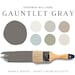 GAUNTLET GRAY Sherwin Williams Color Palette, SW Gauntlet Gray Exterior ...