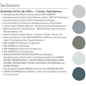 Sherwin Williams PASSIVE Interior Paint, Passive Grey Paint, Home Paint ...