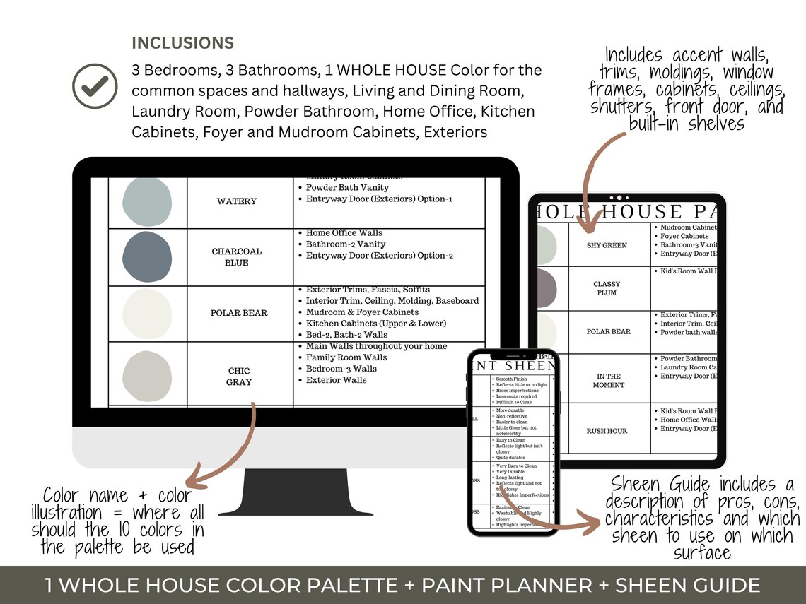 Behr WHEAT BREAD Paint Color Palette, Neutral Wall Color, Coordinating ...