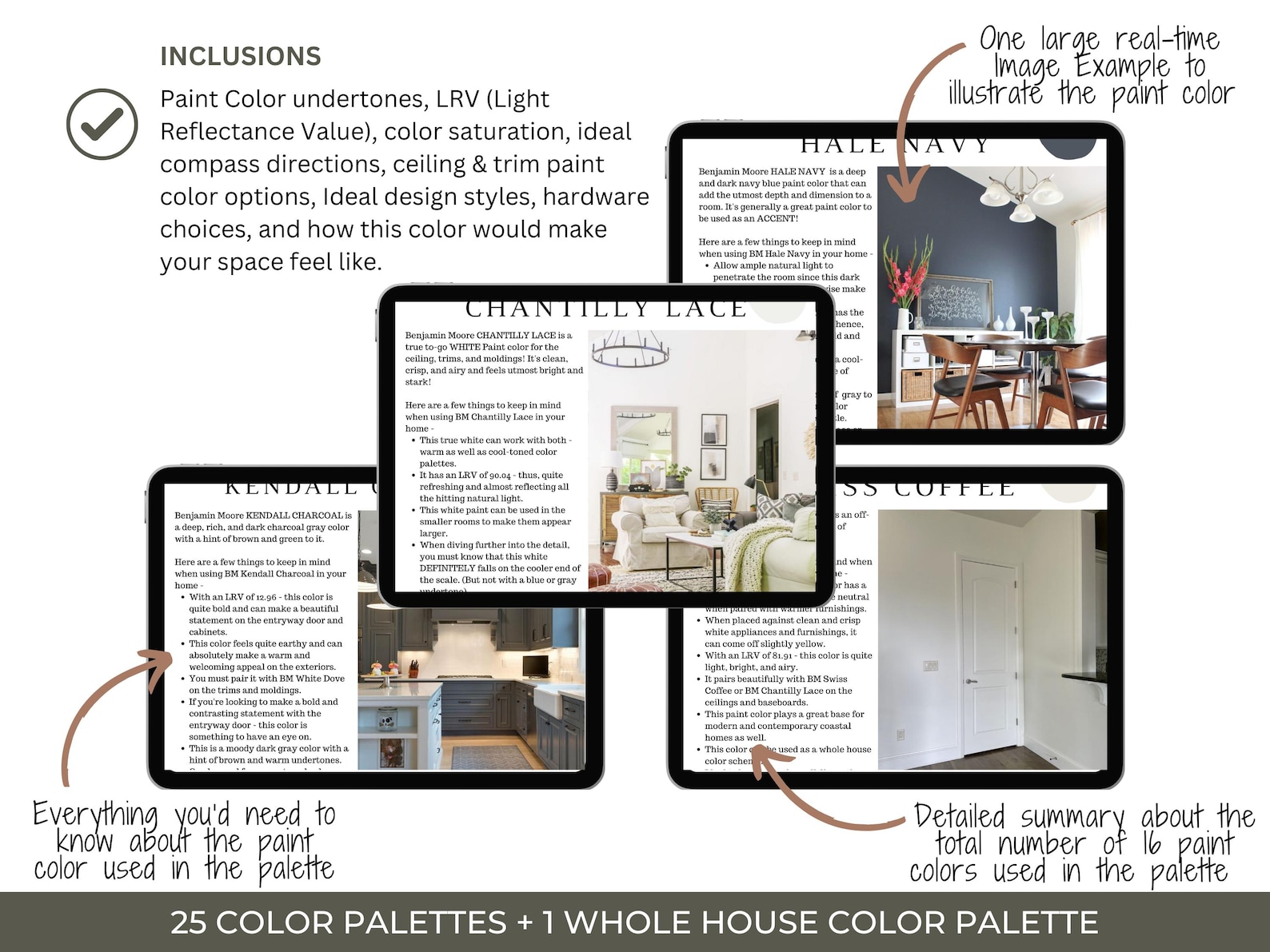 BEACH HOUSE Benjamin Moore Paint Color Palette, Calm Coastal Benjamin ...