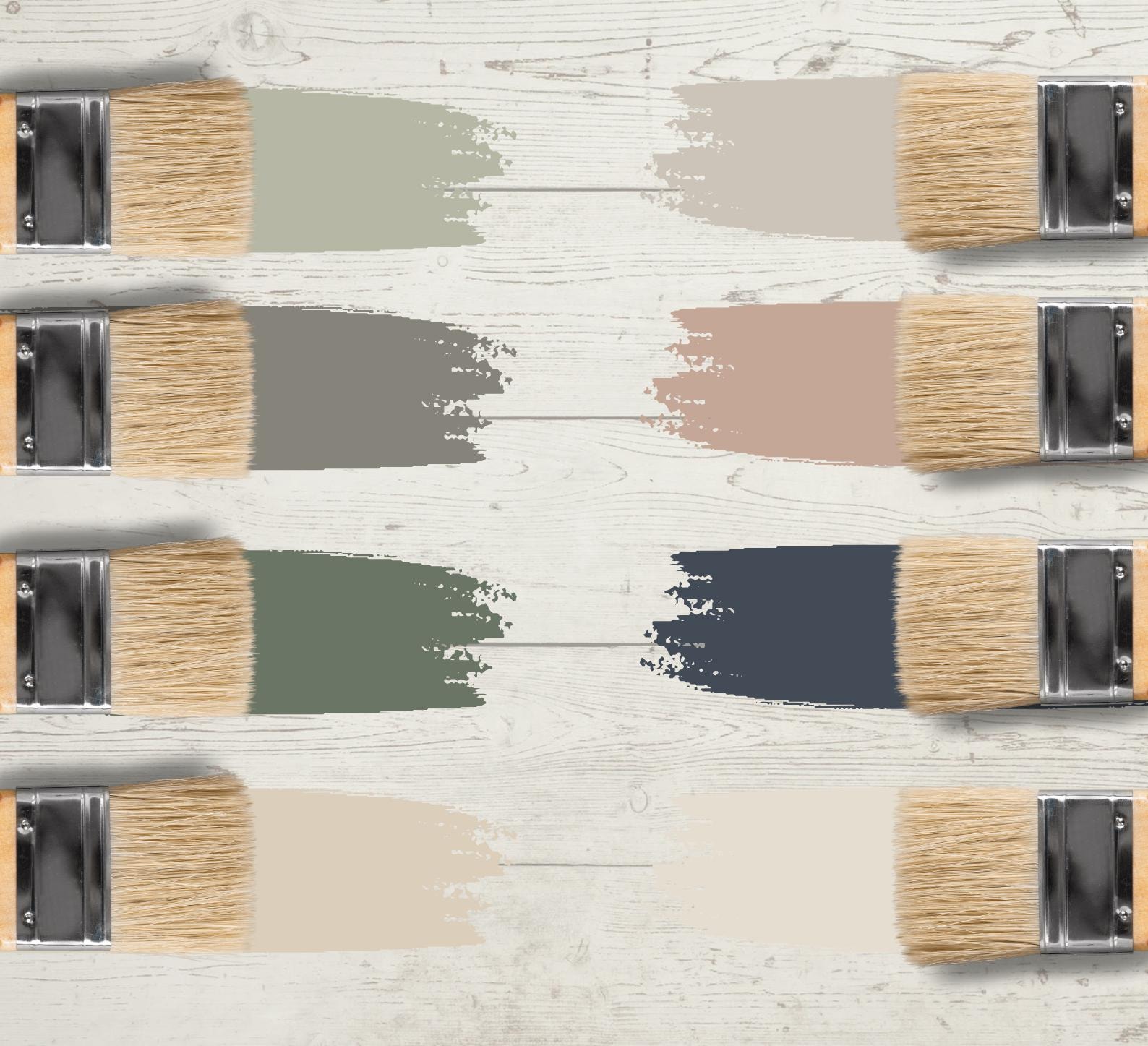 Benjamin Moore OCTOBER MIST Color Palette, Best-selling Neutral, BM ...